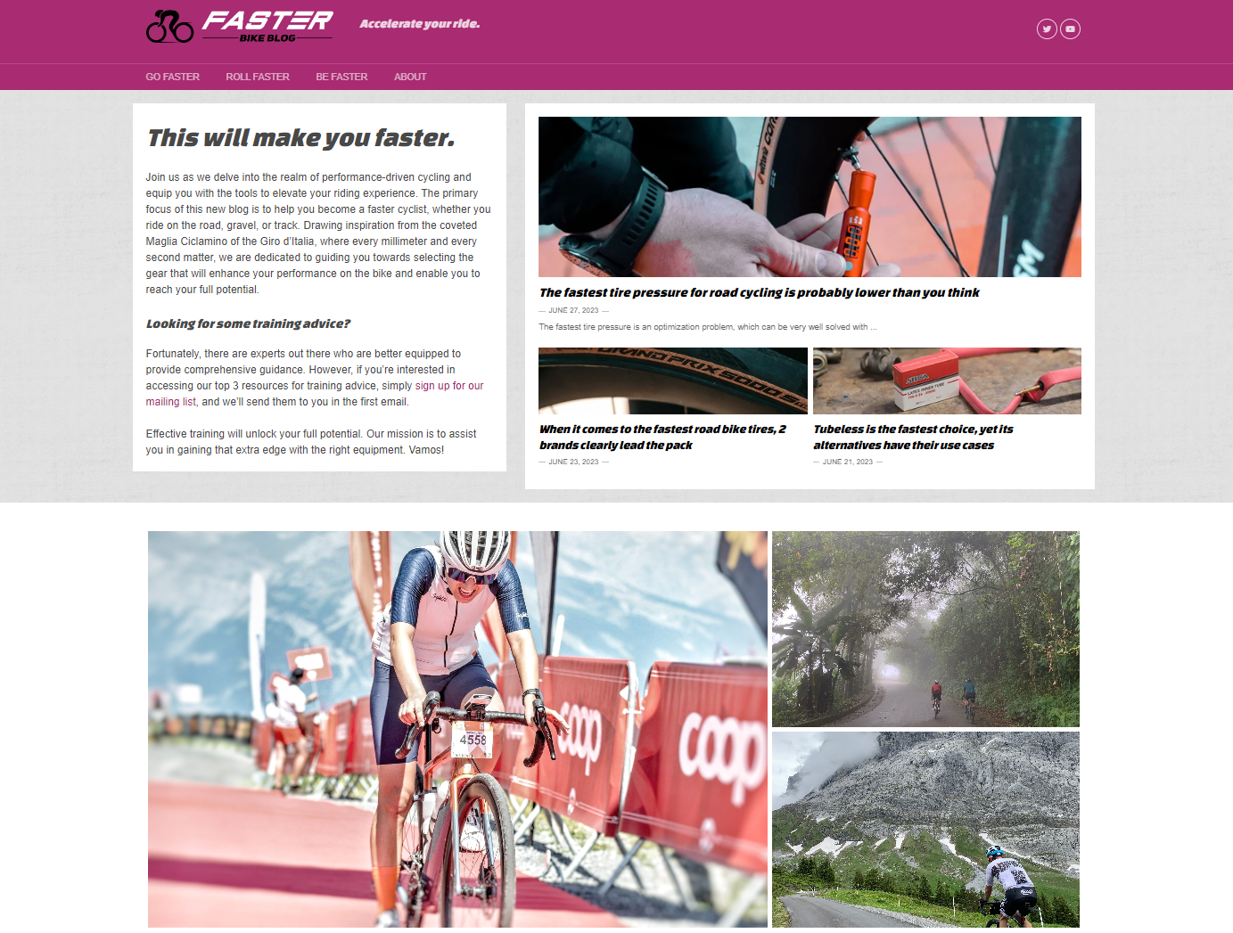 About Faster Bike Blog – Faster Bike Blog